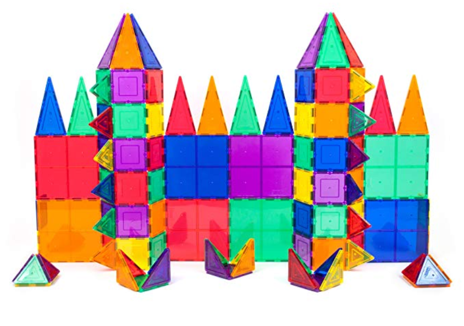 Magna-Tiles + Garage Door – Toddler Tips